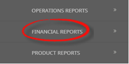 Tour Financial Summary Report