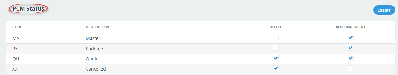 Adding PCM Code Data