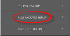 Step 1 - Create the FIT Package PCM